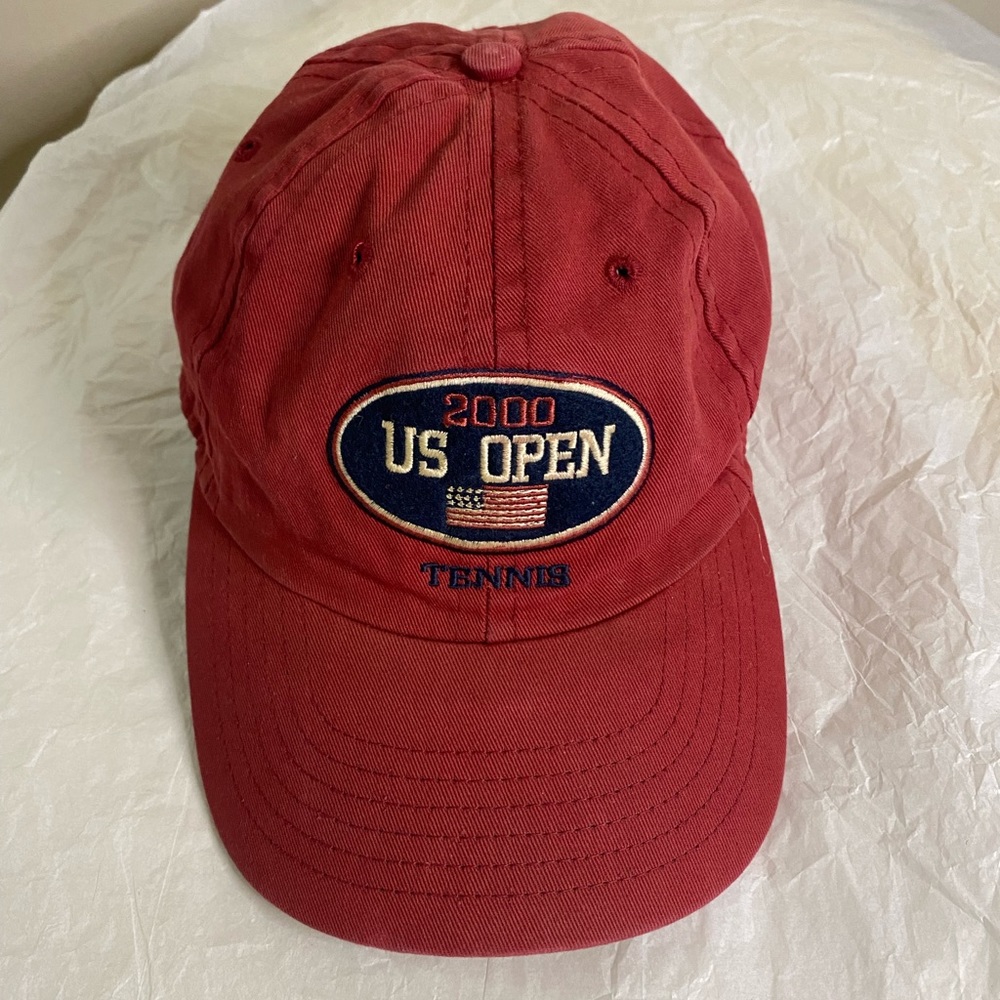 2000 Y2k Us Open Tennis Snapback Hat - Vintage Made U… - Gem